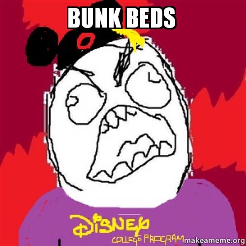 bunk beds Meme Generator