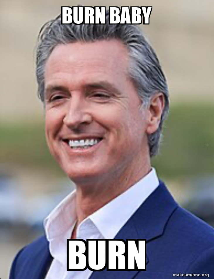 Burn baby Burn Meme Generator