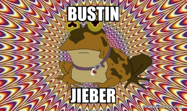 Bustin Jieber - Hypnotoad Meme Generator