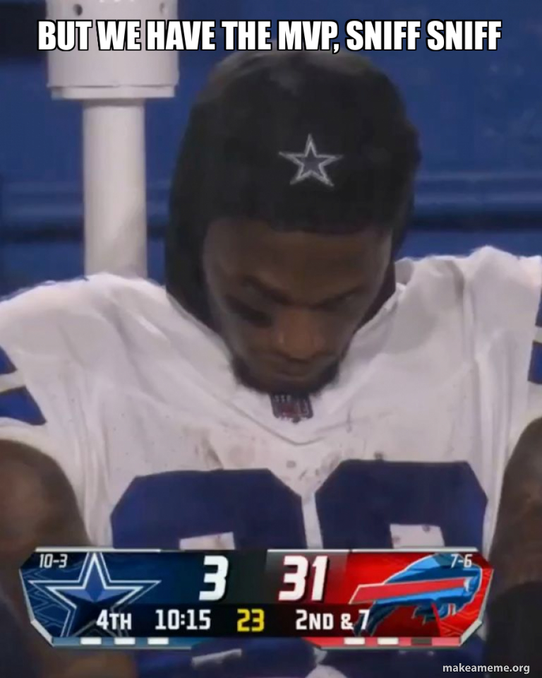 But we have the MVP, sniff sniff Meme Generator