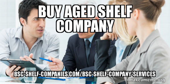 buy aged shelf company bsc-shelf-companies.com/bsc-shelf-company-services Meme Generator