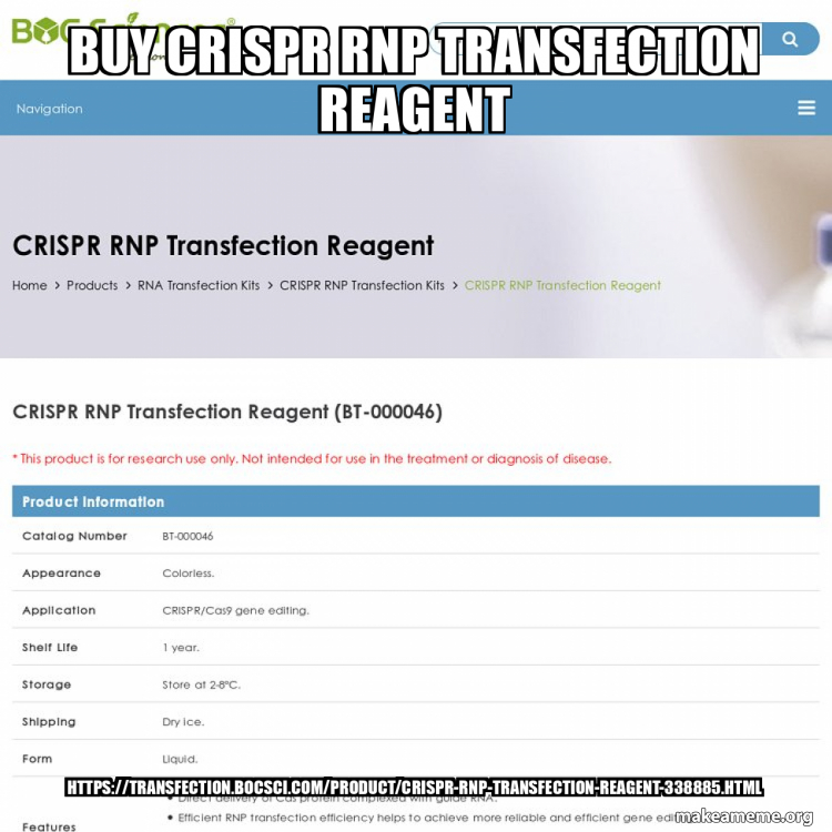 buy CRISPR RNP Transfection Reagent https://transfection.bocsci.com ...
