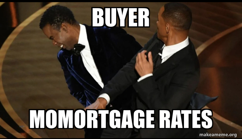 Buyer MoMortgage rates Meme Generator