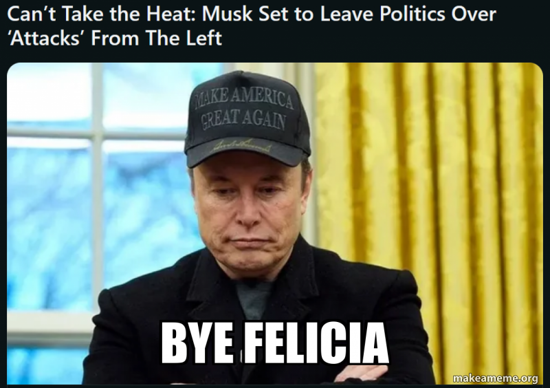 BYE FELICIA Meme Generator
