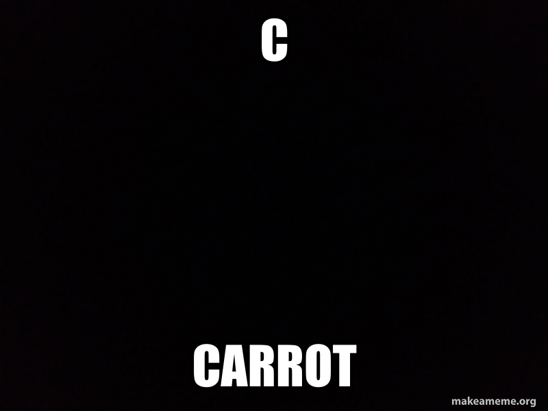 C Carrot Meme Generator