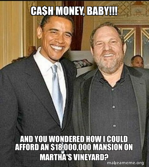 Ca$h money, baby!!! And you wondered how I could afford an $18,000,000 ...