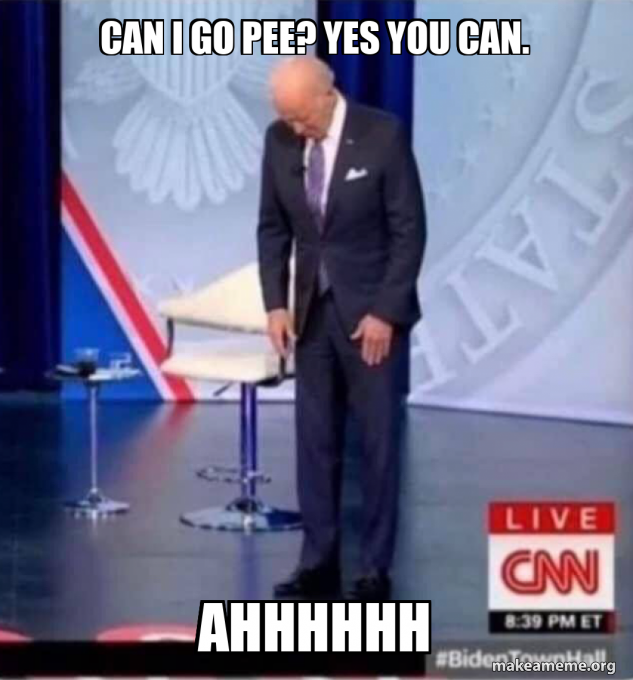 Can I go pee? Yes you can. ahhhhhh Meme Generator