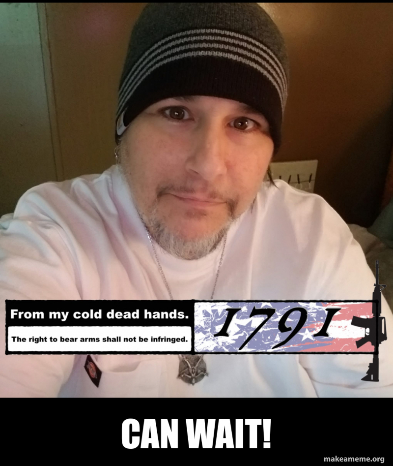 Can wait! Meme Generator