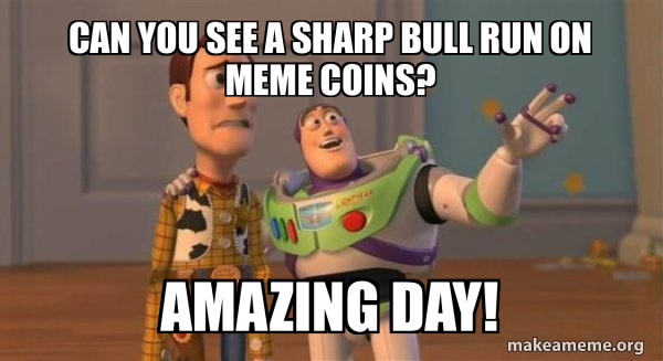Can you see a sharp Bull Run on MEME COINS? Amazing Day! - Buzz and ...