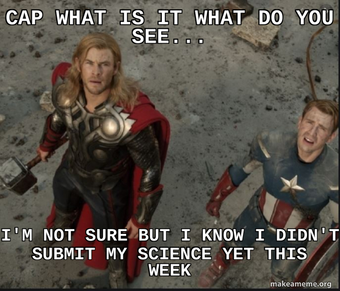 Cap what is it what do you see... I'm not sure but I know I didn't ...