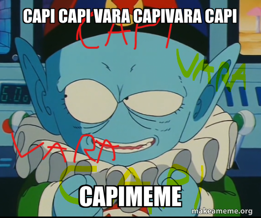 capi capi vara capivara capi capimeme - capivara luciano meme Meme Generator