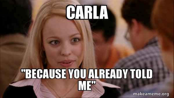 Memes For Carla