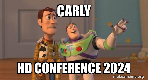 Carly HD Conference 2024 - Buzz and Woody (Toy Story) Meme Meme Generator