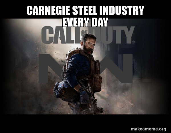 Carnegie steel industry every day - Call of Duty (COD) - Modern Warfare ...