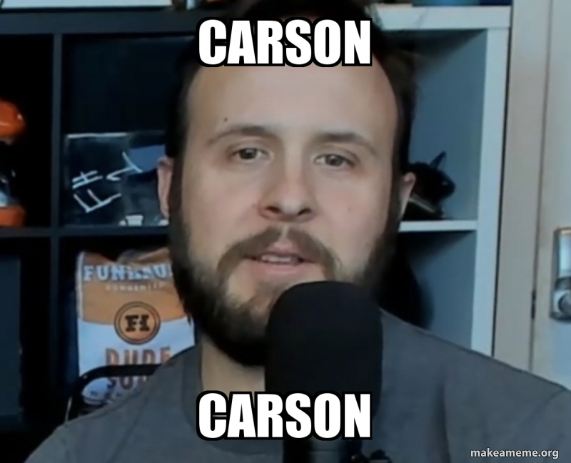 carson carson Meme Generator
