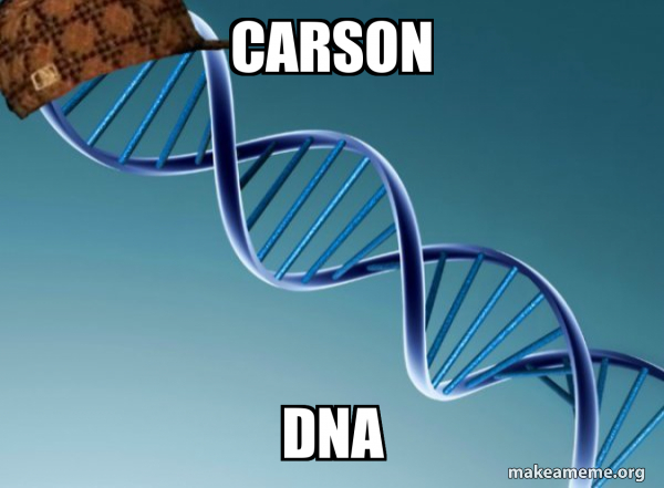 carson dna - Scumbag Genetics Meme Generator