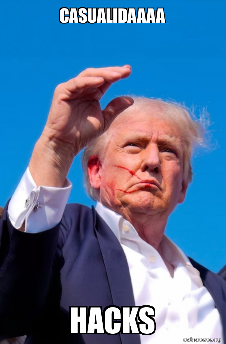 casualidAAAA hacKs - Trump Shot Meme Generator