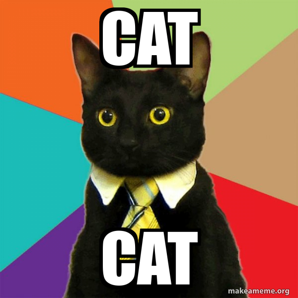 Cat Cat - Business Cat Meme Generator