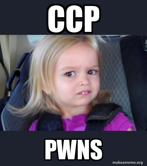 ccp pwns - Side-Eyes Chloe Meme Generator