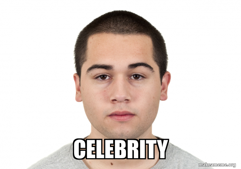 CELEBRITY Meme Generator
