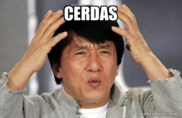CERDAS - Jackie Chan Why? Meme Generator
