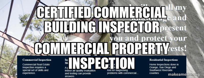 certified commercial building inspector commercial property inspection ...