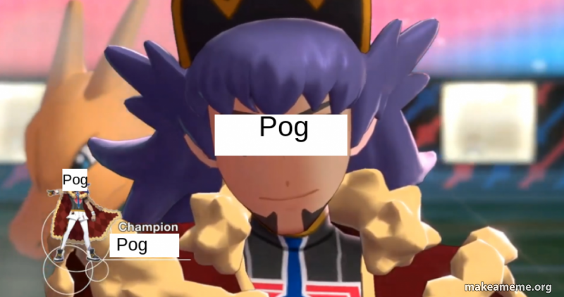 - Champion Pog Meme Generator