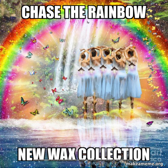 Chase the rainbow Blue: Sweet notes of melon shimmer against a crisp ...