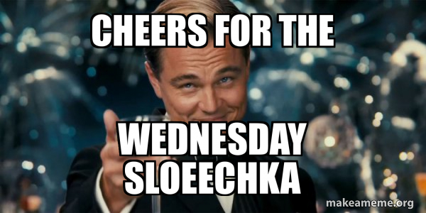 Cheers for the Wednesday Sloeechka - Great Gatsby Reaction - Leonardo ...
