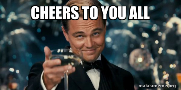 Cheers to you all - Great Gatsby Reaction - Leonardo DiCaprio Toast ...