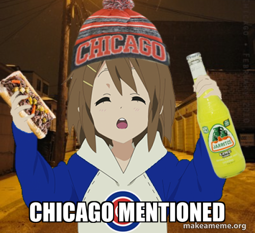 CHICAGO MENTIONED Meme Generator