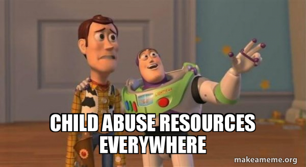 child abuse resources everywhere - Buzz and Woody (Toy Story) Meme Meme ...