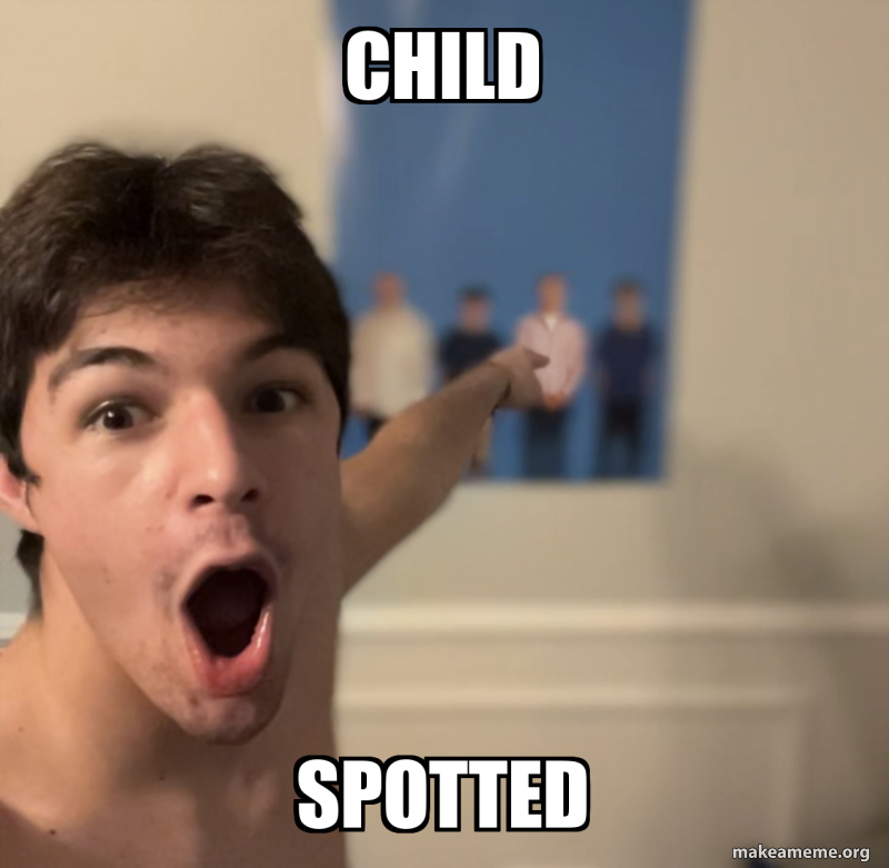 CHild Spotted Meme Generator