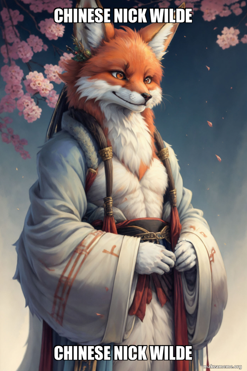 chinese nick wilde chinese nick wilde Meme Generator
