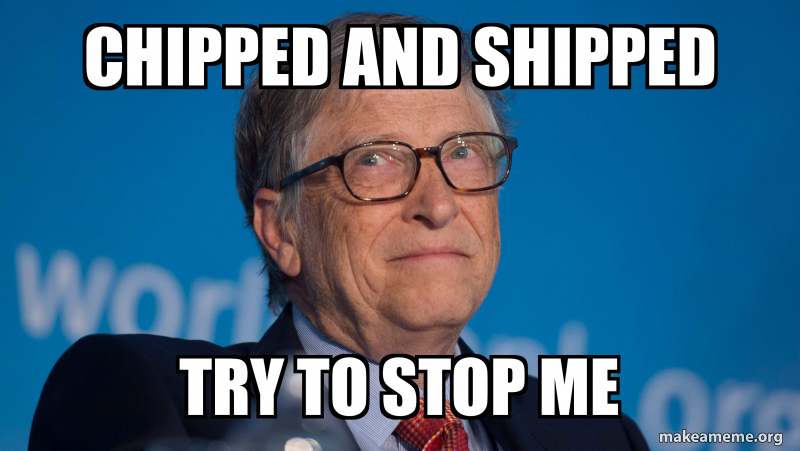 chipped and shipped try to stop me Meme Generator