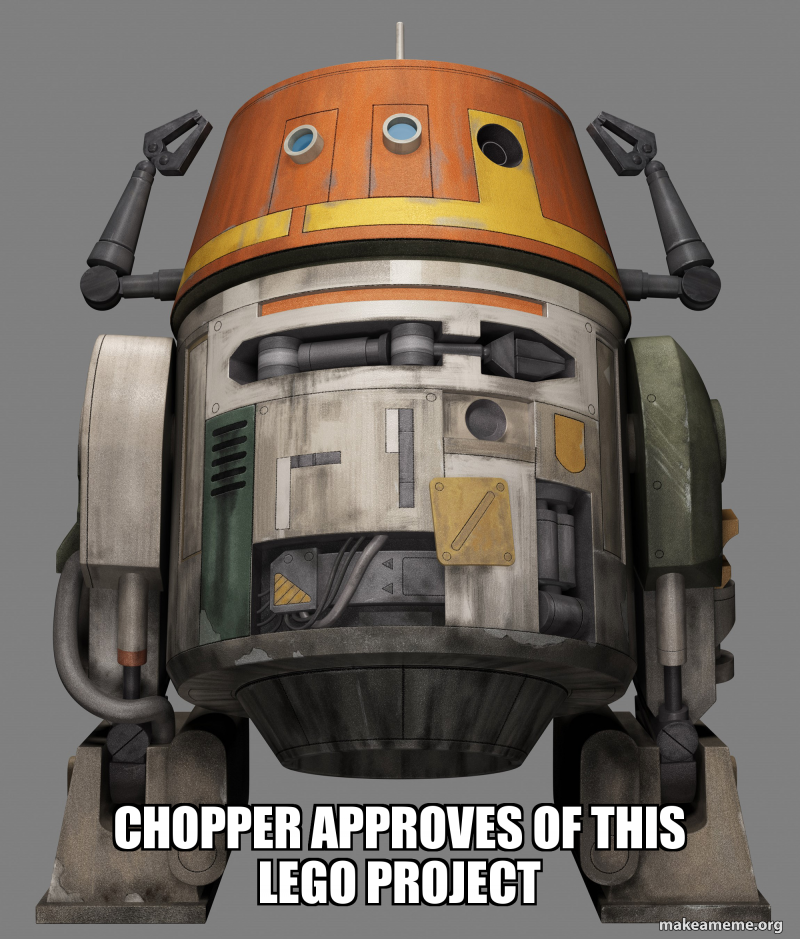 chopper approves of this lego project Meme Generator