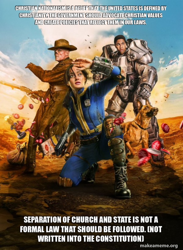 Christian Nationalism is a belief that the United States is defined by ...