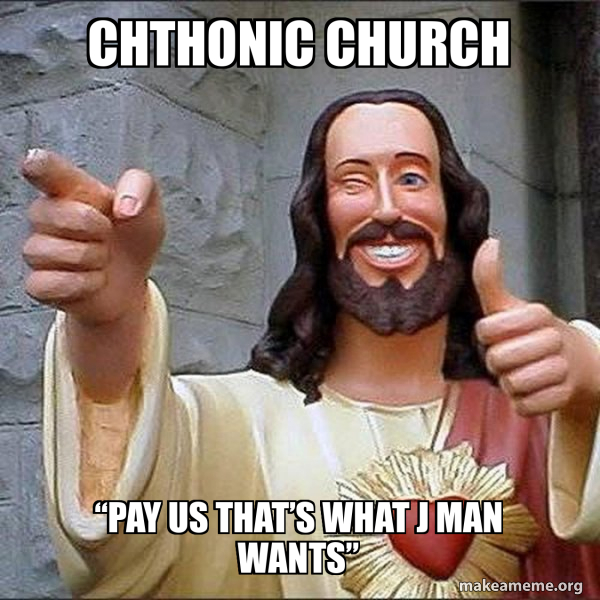 Chthonic Church “Pay us that’s what J man wants” - Cool Jesus Meme ...