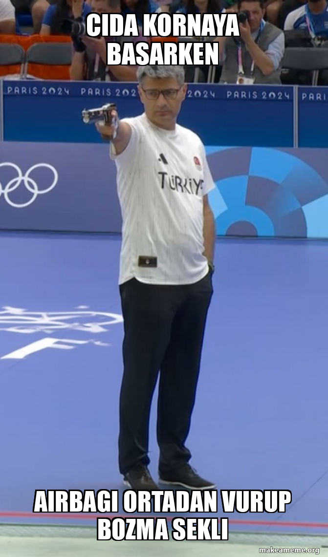 cida kornaya basarken airbagi ortadan vurup bozma sekli - Yusuf Dikec ...