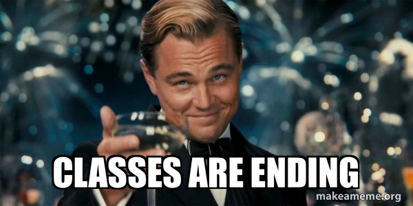 classes are ending - Great Gatsby Reaction - Leonardo DiCaprio Toast ...