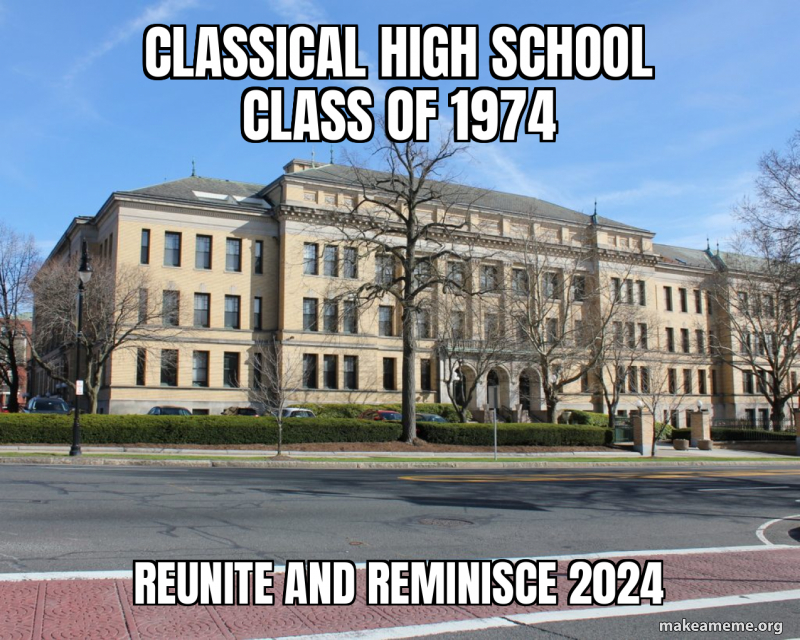 classical high school class of 1974 reunite and reminisce 2024 Meme ...