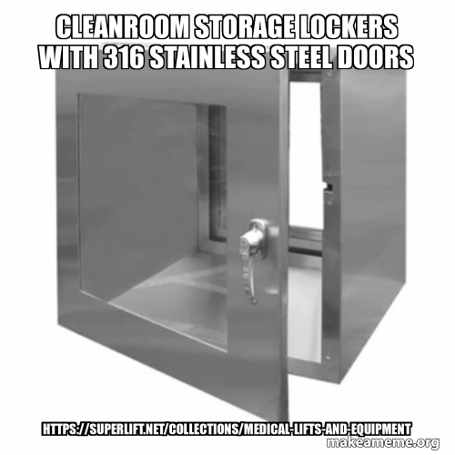 Cleanroom storage lockers with 316 stainless steel doors https ...