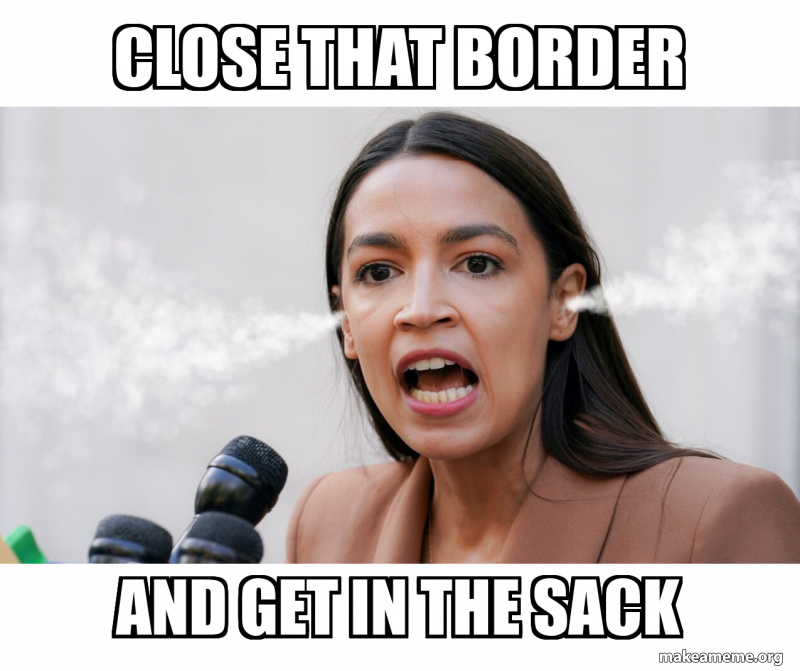 CLOSE THAT BORDER AND GET IN THE SACK Meme Generator