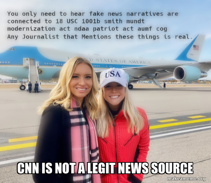 cnn is not a legit news source Meme Generator