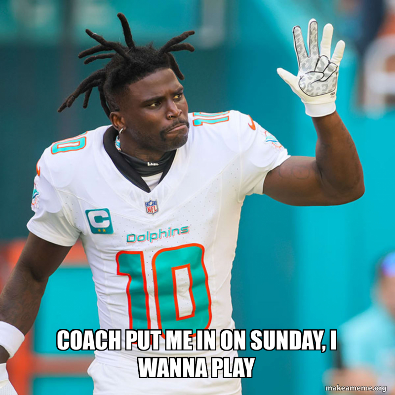 COACH PUT ME IN ON SUNDAY, I WANNA PLAY Meme Generator