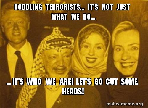 coddling terrorists... It's not just what we do... ... It's who we are ...