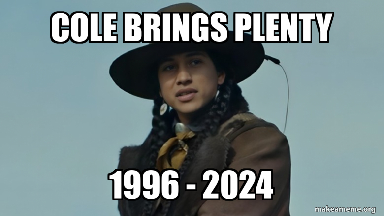 COLE BRINGS PLENTY 1996 - 2024 Meme Generator