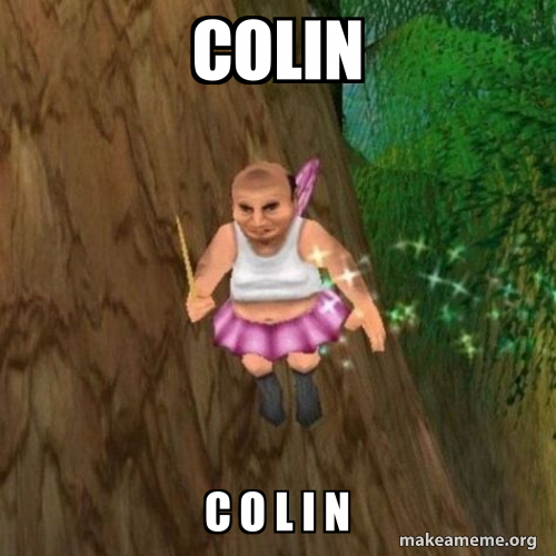 colin c o l i n Meme Generator