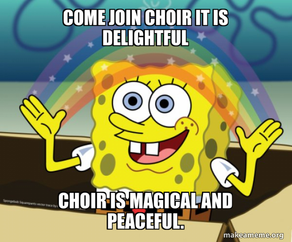 Come Join Choir It is delightful Choir is Magical and peaceful ...
