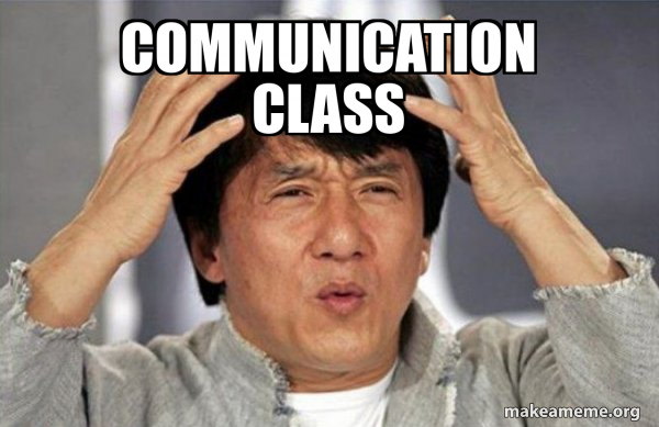 Communication class - Jackie Chan Why? Meme Generator